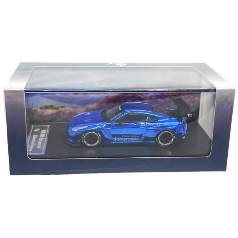 Jual Fuji 64 Pandem Rocket Bunny GTR R35 Chrome Blue | Shopee Indonesia
