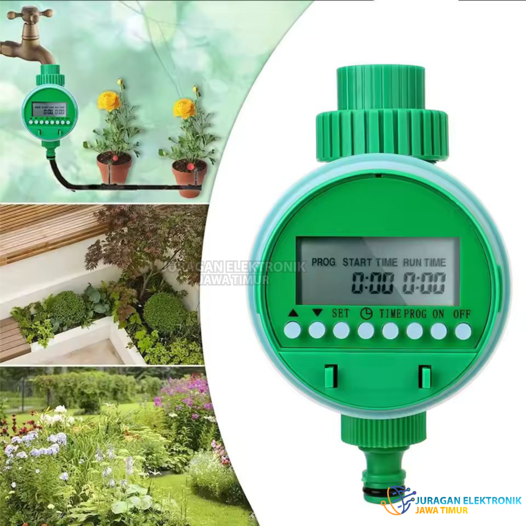 Jual Alat Penyiram Otomatis / Watering Timer / Pengatur Waktu Siram ...