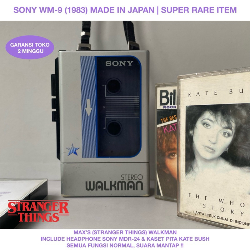 Jual [RESTOCK] Vintage Walkman | Sony WM-9 (1983) Made in Japan | Super ...