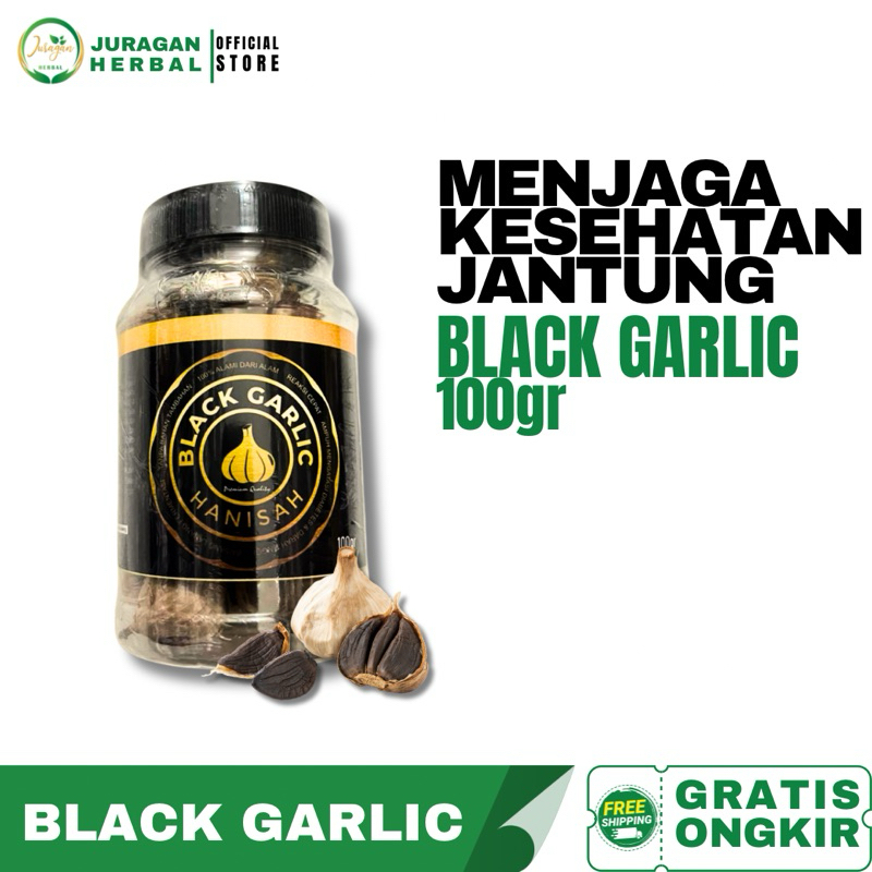 Jual BLACK GARLIC HANISAH 100gr | Shopee Indonesia