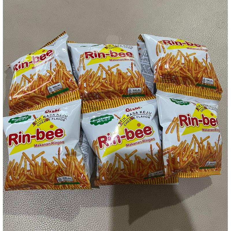 Jual RINBEE MAKANAN RINGAN STIK RASA KEJU - 10pcs | Shopee Indonesia