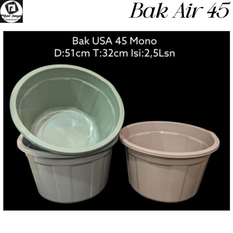 Jual Bak USA 45 Garis/Baskom USA 45 Garis | Shopee Indonesia