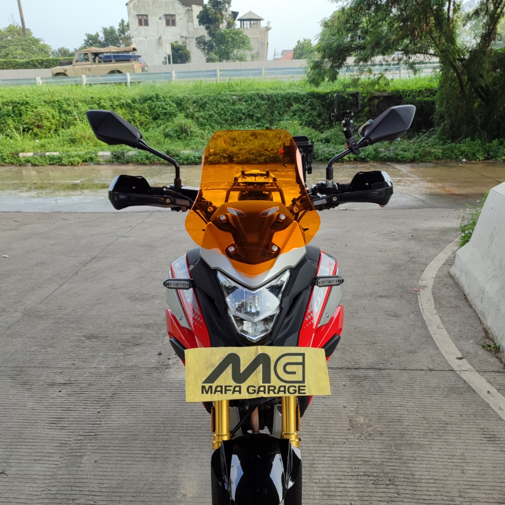 Jual Visor Replika CB500X PNP Honda CB150X Tinggi 43cm Tebal 3mm ...