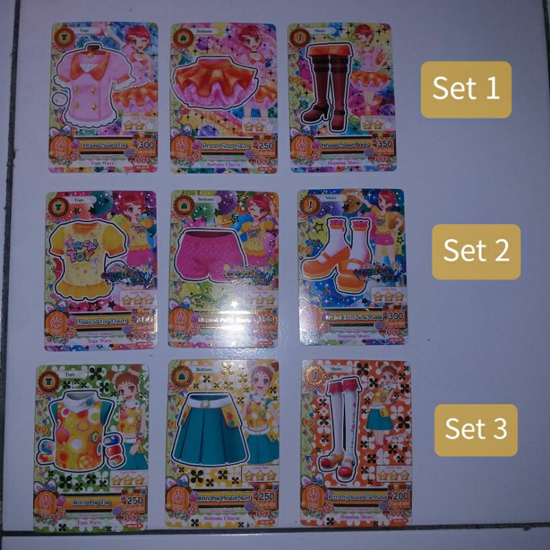 Jual Aikatsu : Kaede & Otome Card (Full Set) | Shopee Indonesia