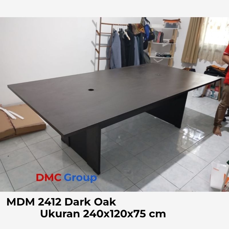 Jual Meja meeting Besar Meja Rapat 180 cm Meja kantor Meja Meeting 240 ...