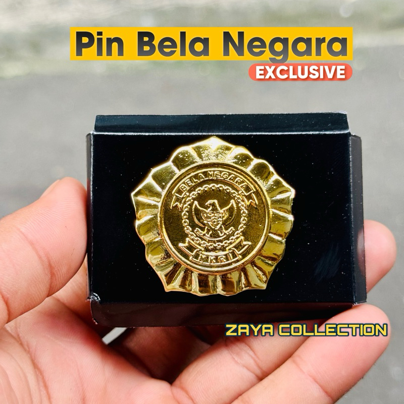Jual PIN BELA NEGARA KEMHAN Exclusive Paku | Shopee Indonesia
