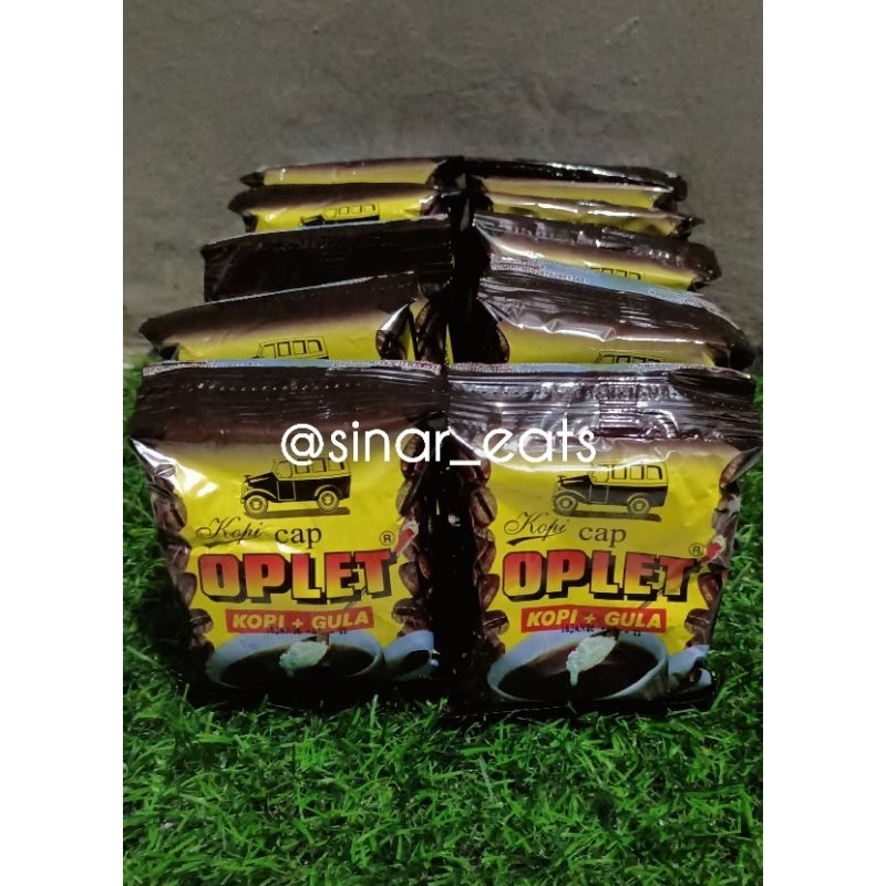 Jual Kopi Oplet Kopi Hitam Cap Oplet 25gr (Khas Bogor) 20 Pcs | Shopee ...