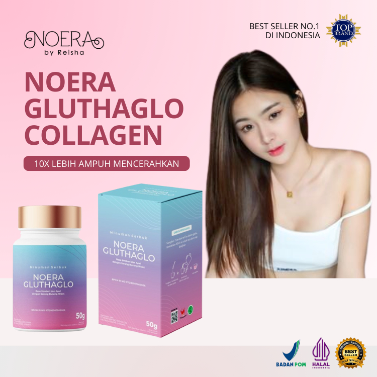 Jual Noera Glutha Booster 10x Extra Minuman Collagen Pemutih Pencerah Kulit Badan Wajah ...