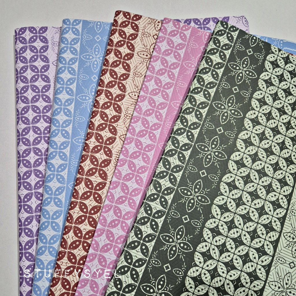 Jual Kertas Kado BATIK Wrapping Paper Craft Sansan Wawa | Shopee Indonesia