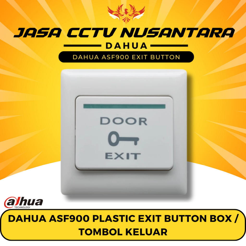 Jual DAHUA ASF900 PLASTIC EXIT BUTTON BOX / TOMBOL KELUAR | Shopee ...