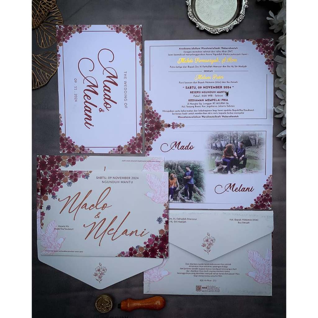 Jual Undangan Pernikahan Soft Cover Amplop || SAMPLE UNDANGAN ...