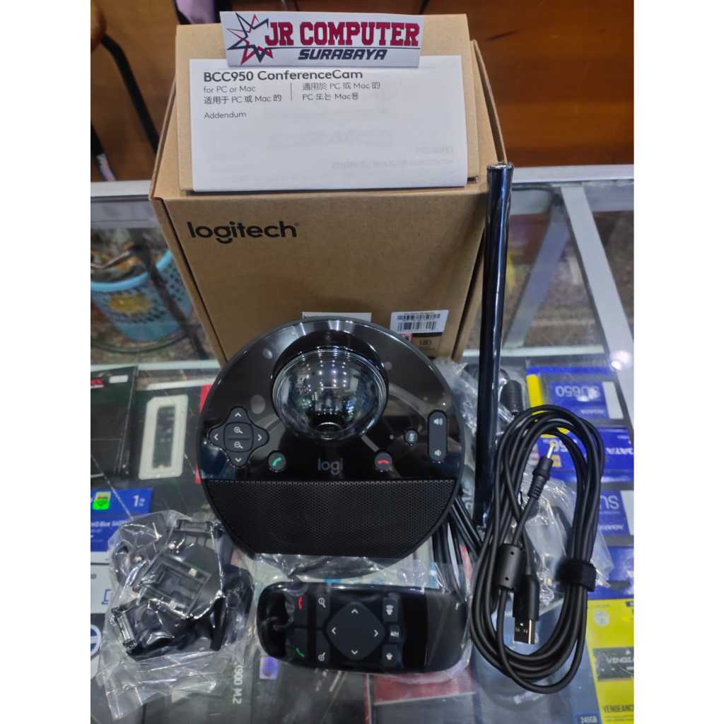 Jual LOGITECH BCC 950 CONFERENCE web cam | Shopee Indonesia