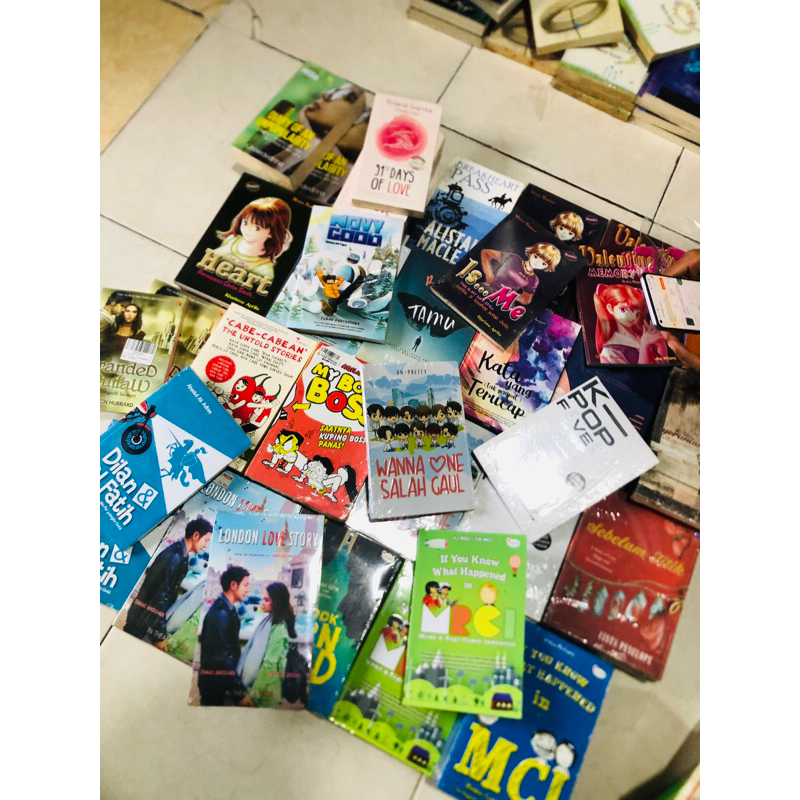 Jual ( PROMO BUKU MURAH ORIGINAL ) OBRAL NOVEL 6000 RIBUAN REMAJA / DEWASA / ROMANCE / FIKSI ...