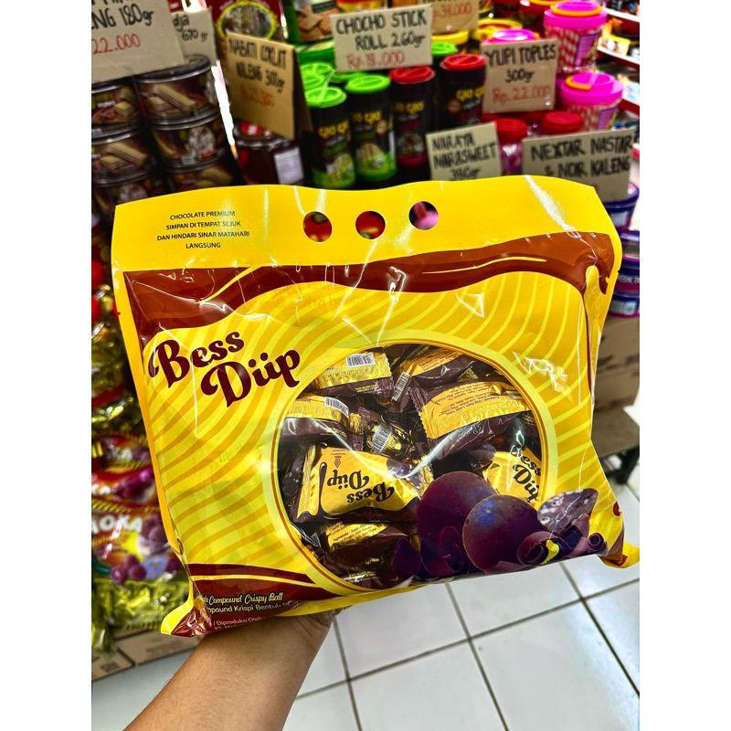 Jual Bess Diip Chocoalte Crispy Ball | Shopee Indonesia