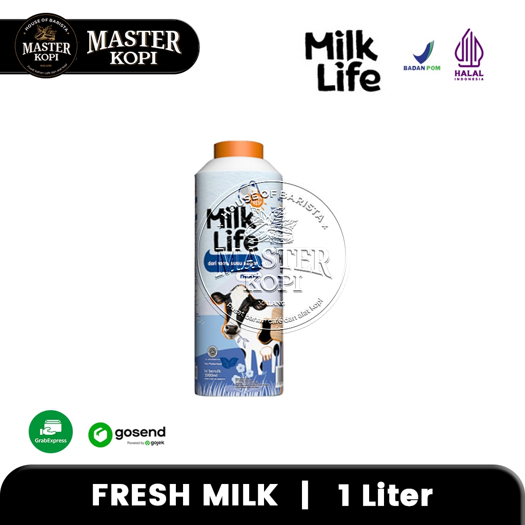 Jual Susu Segar Milk Life Fresh Milk / Barista Choice 1L KHUSUS INSTANT ...