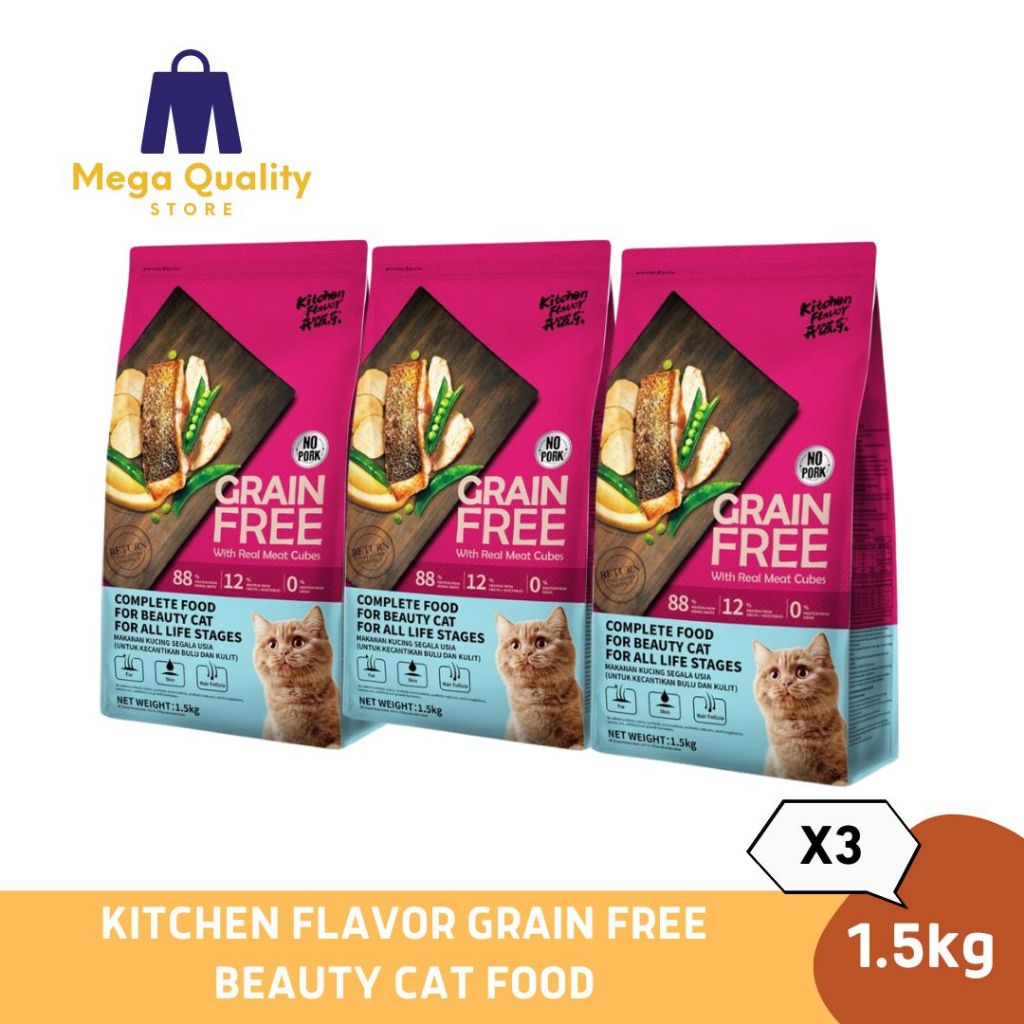 Jual KF Beauty Cat Food 1.5kg isi 3pcs | Shopee Indonesia