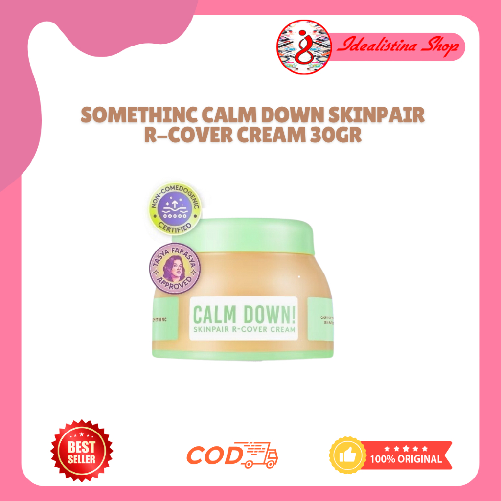 Jual Somethinc Calm Down! Skinpair R-Cover Cream 30gr | Shopee Indonesia