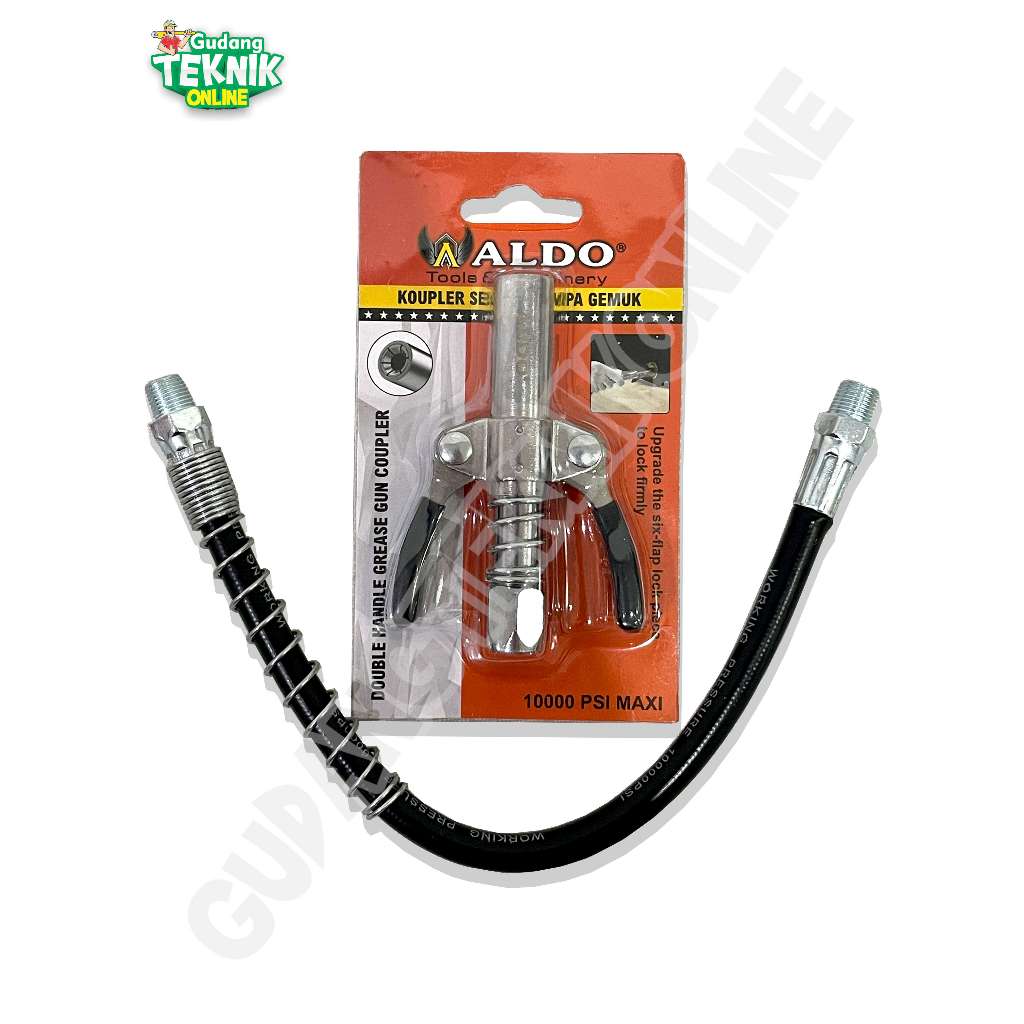 Jual Kepala Coupler Selang Grease Gemuk ALDO 7112 / Kepala Minyak ...