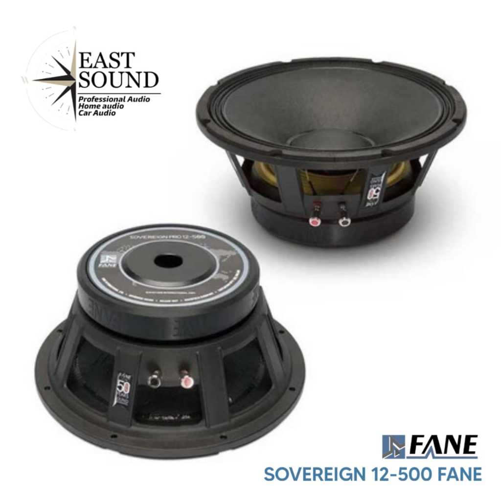 Jual 12 INCH SPEAKER COMPONENT SOVEREIGN PRO 12-500 FANE ORIGINAL ...