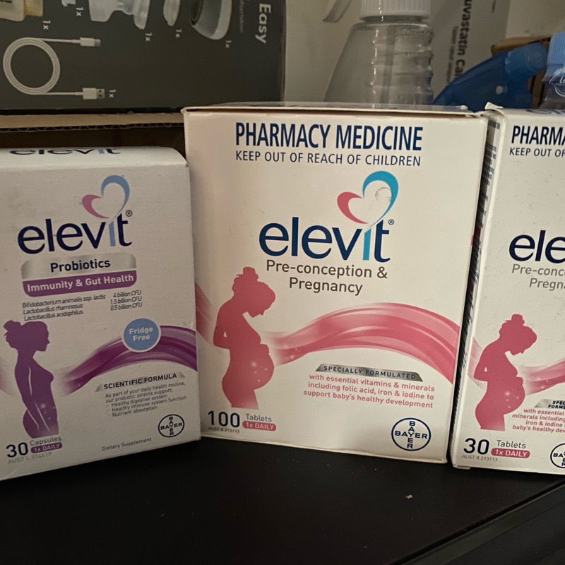 Jual Elevit Pre-Conception & Pregnancy - Elevit Probiotics Immunity ...