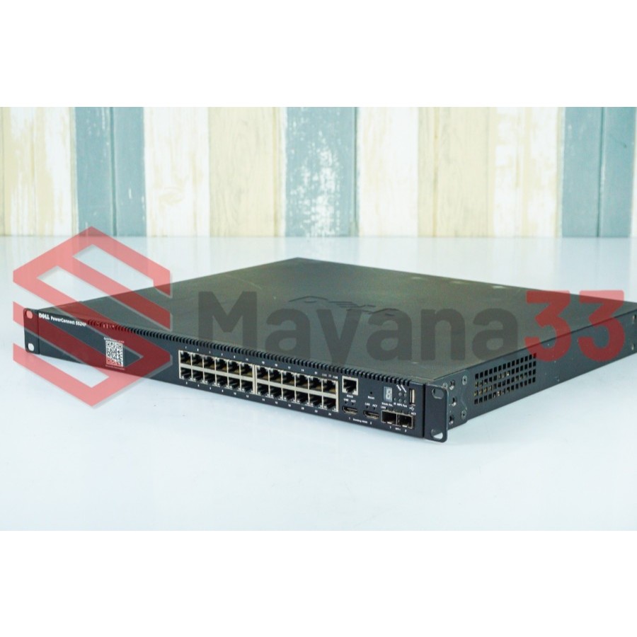 Jual Switch Dell PowerConncet 5524P PoE 2 Port SFP Uplink 10GB - Minus ...