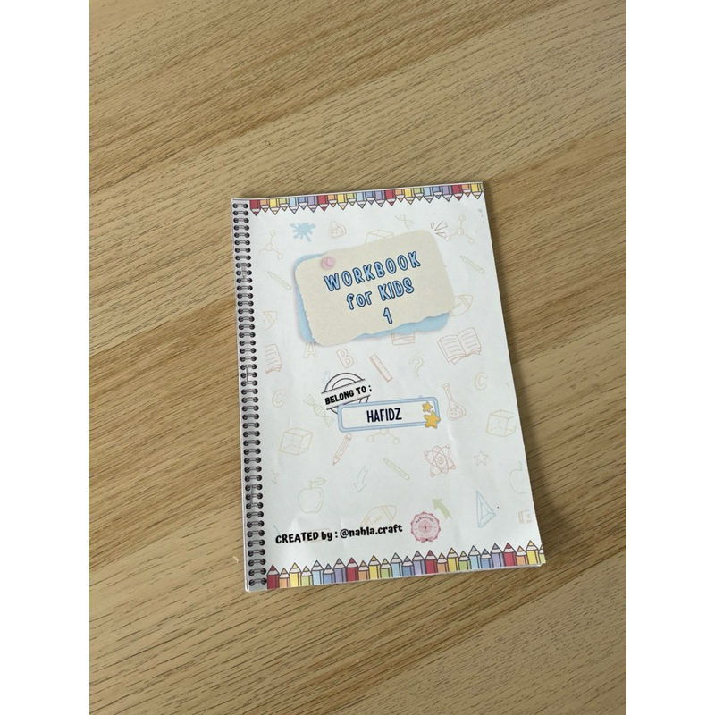 Jual Workbook for kids/Worksheet anak usia TK dan SD/Buku Lembar Kerja ...