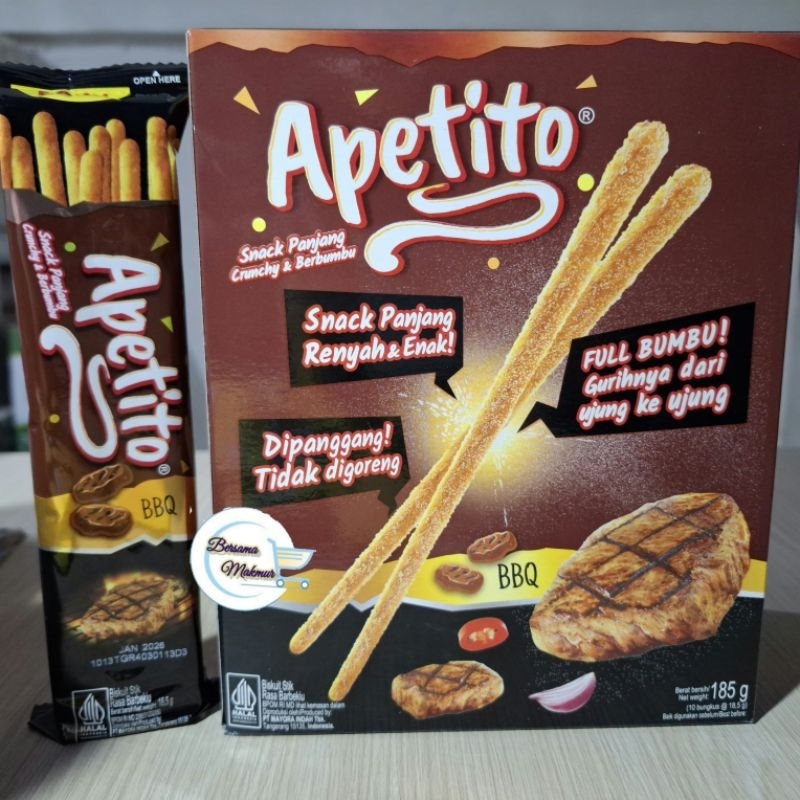 Jual Apetito biskuit stik crunchy 1 box | Shopee Indonesia