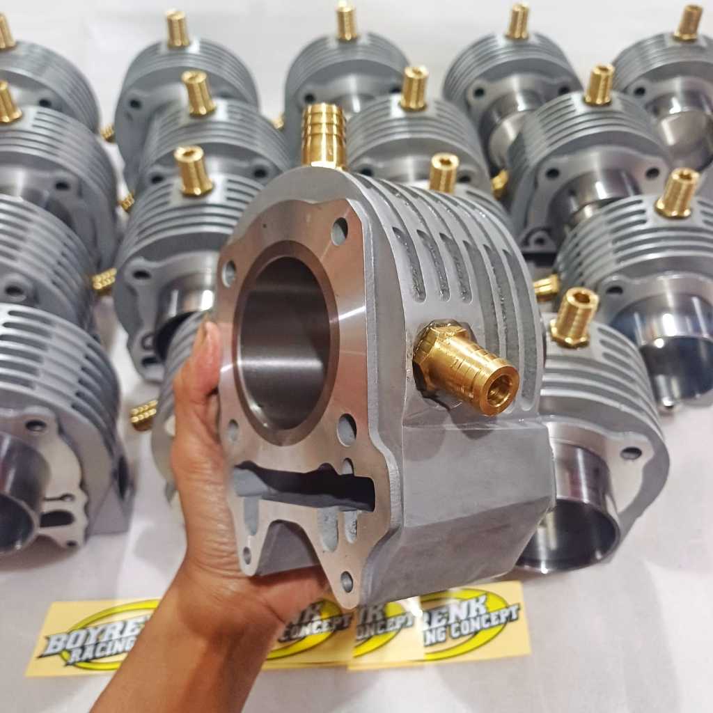 Jual CYLINDER BLOCK VARIO 125 / VARIO 150 FFA MODEL BILLET LINER LUAR ...