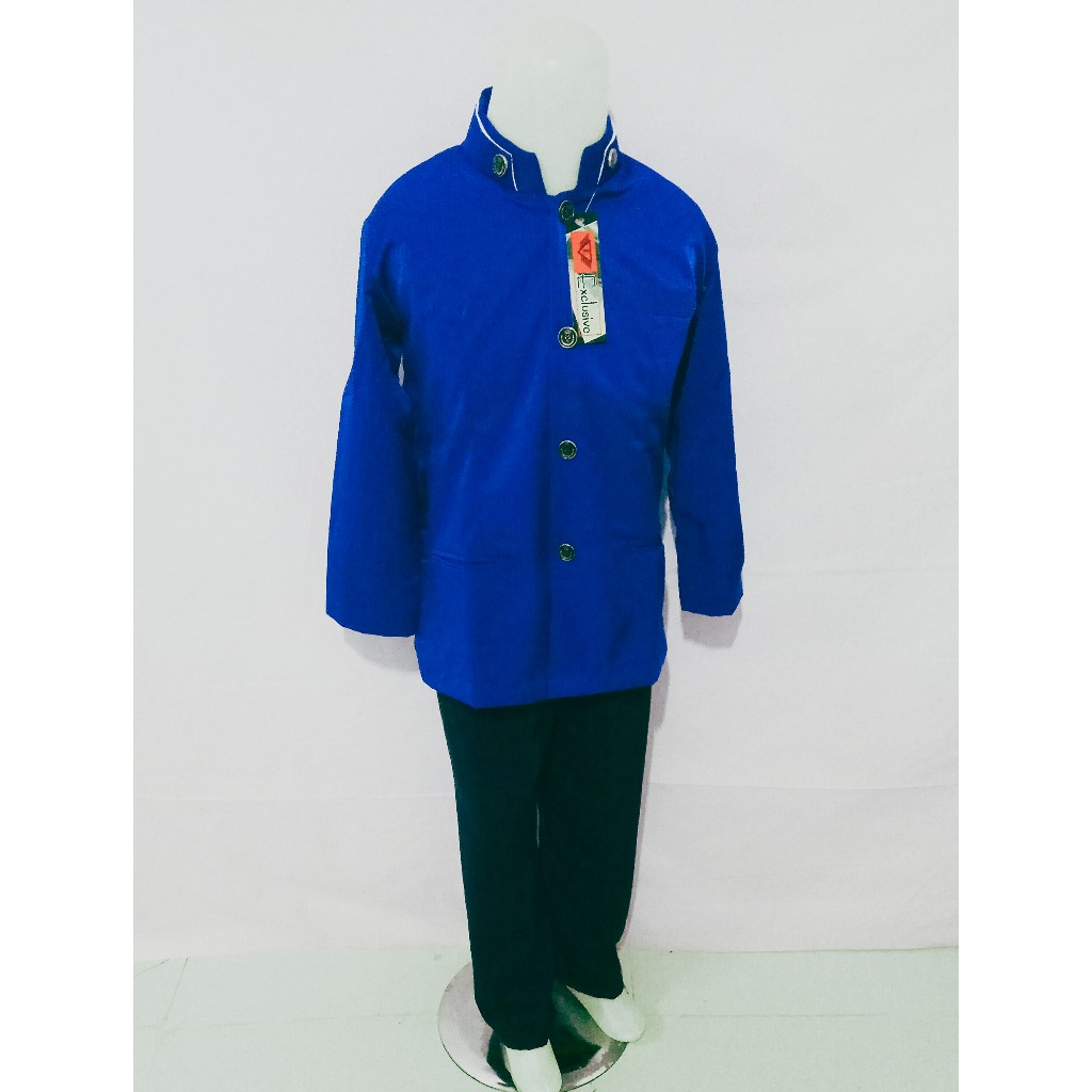 Jual Jasko Setelan Anak Size 2 3 4 5 6 Tahun Baju+Celana Pakaian Jas ...