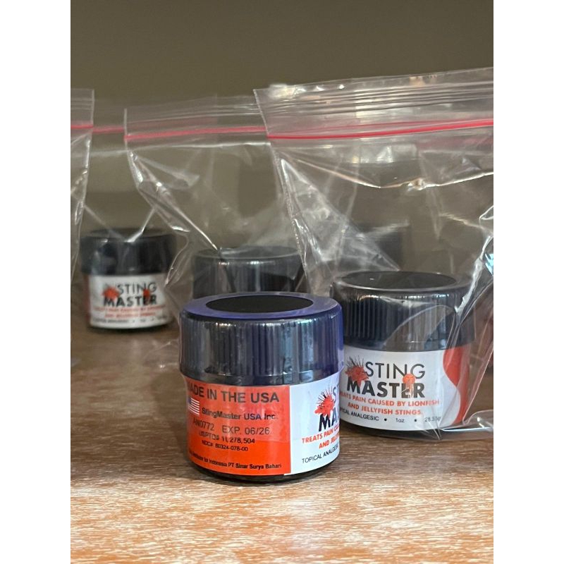 Jual Sting Master Jellyfish Obat Ubur-ubur Sengatan Gigitan Hewan Laut P3K Scuba Diving Alat ...
