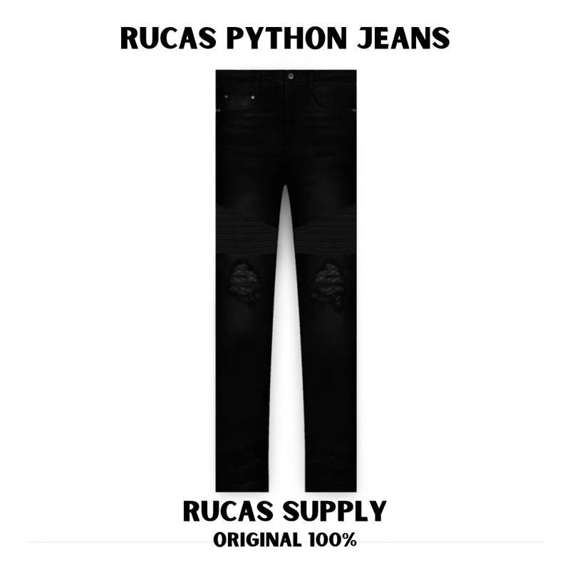 Jual [ORIGINAL 100%] RUCAS "Year Of Snake" Python Jeans | Shopee Indonesia