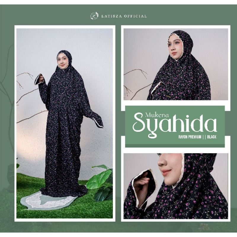 Jual MUKENA SYAHIDA DAN SYAHIDA PRAYER SET By Latisza | Shopee Indonesia