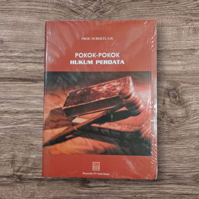 Jual pokok - pokok Hukum perdata by prof Subekti S. H | Shopee Indonesia