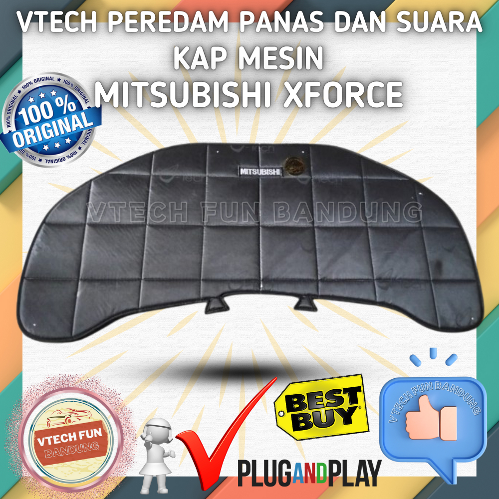 Jual Peredam Panas Dan Suara Kap Mesin Mitsubishi XForce X-Force X ...