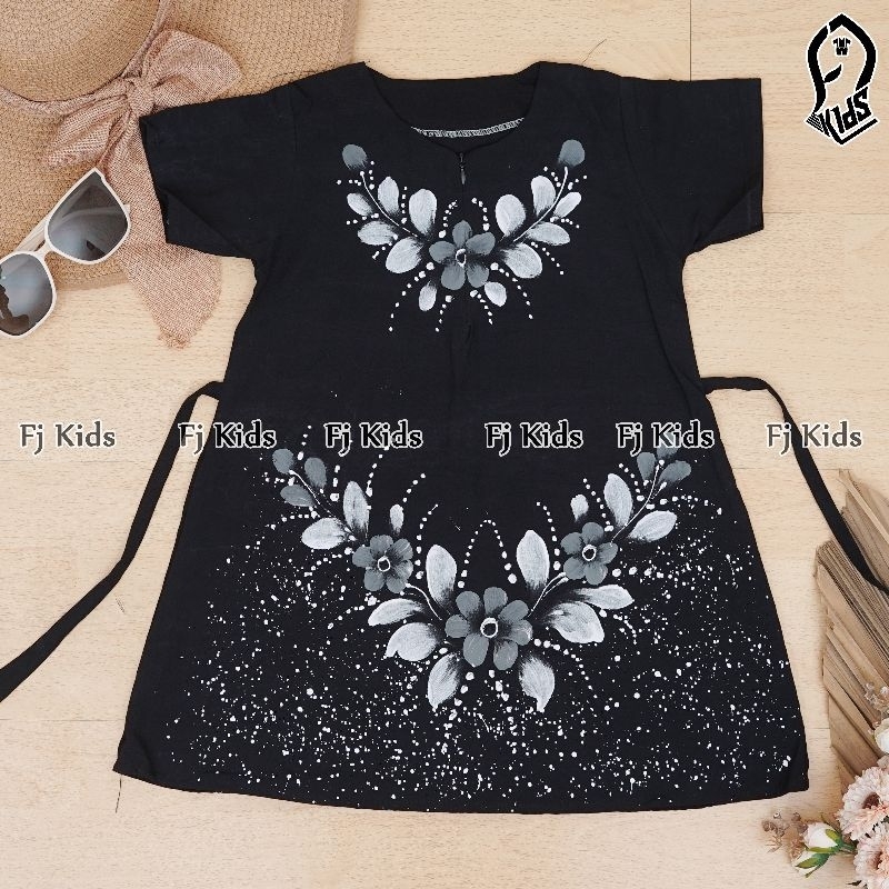 Jual Fj Kids - Daster Anak Lukis Motif Labubu Umur 2 Sampai 4 Tahun ...