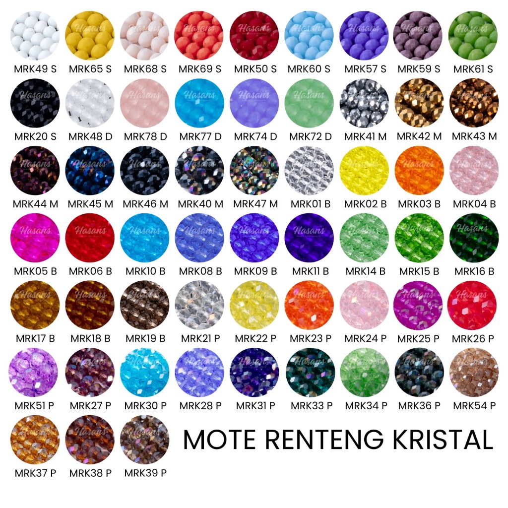 Jual (Part 1) Manik Kristal Ceko 8mm / Manik Bakpau / Manik Kristal ...