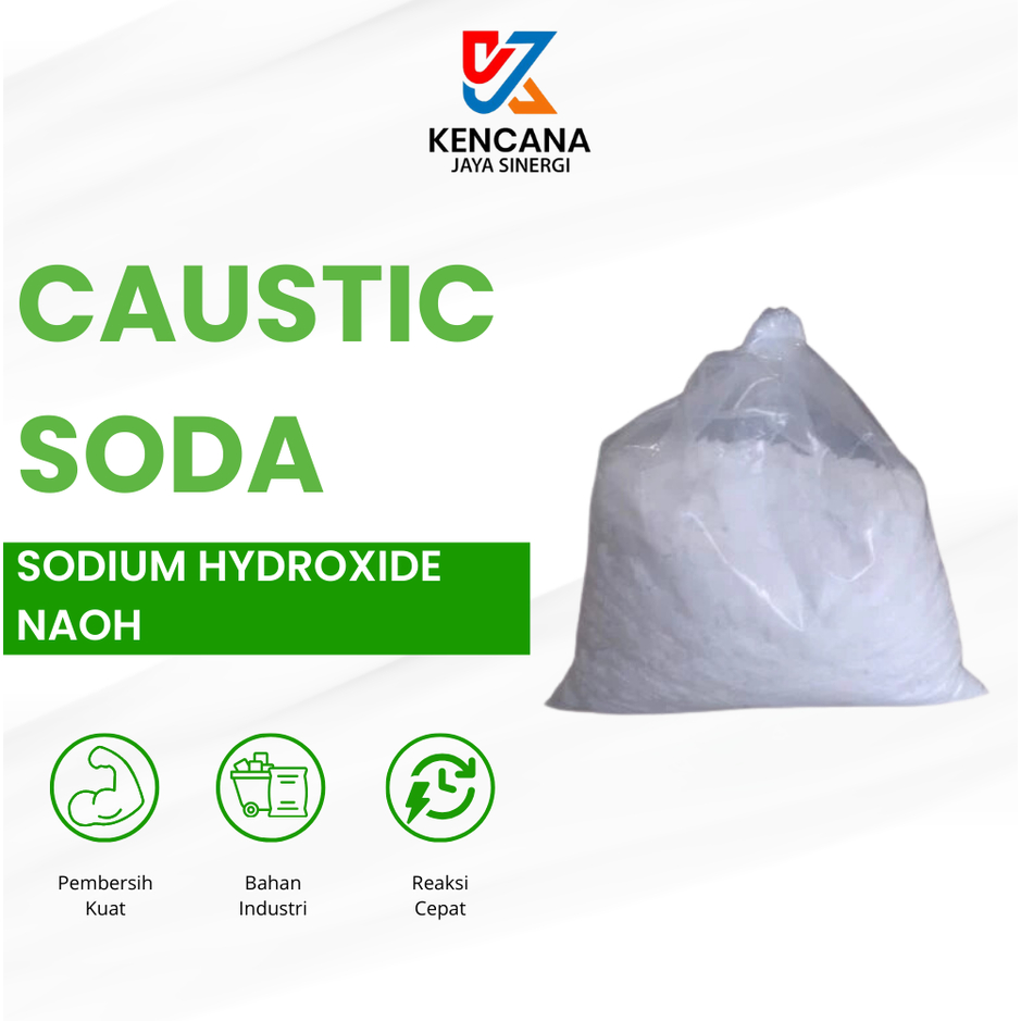 Jual Soda Api / Caustic soda / Sodium Hydroxide NAOH 1kg | Shopee Indonesia