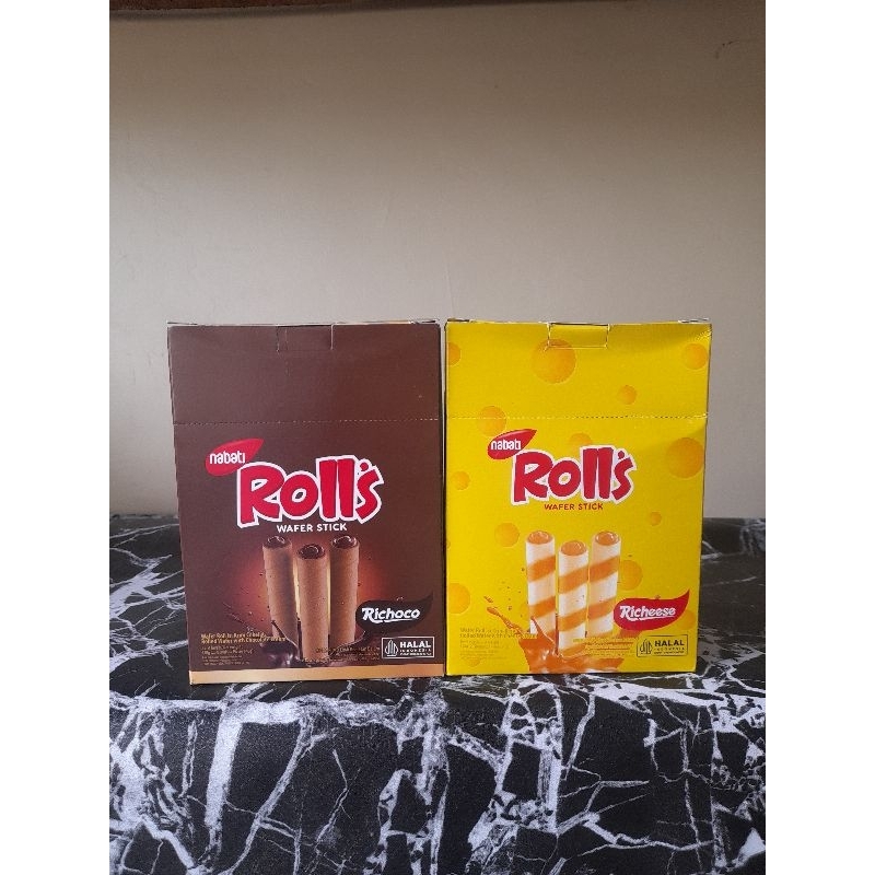 Jual Nabati Rolls Wafer Stick Richoco Richeese (isi 20) | Shopee Indonesia