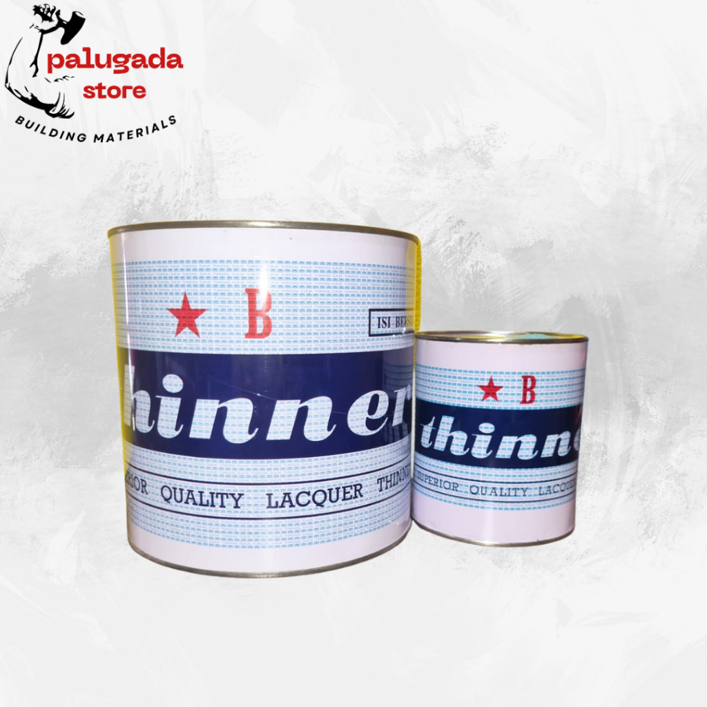 Jual THINNER B BINTANG 1/2 LITER / 1 LITER / 5 LITER - PENGENCER CAT ...