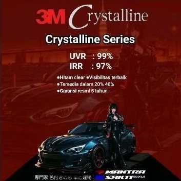 Jual 3M CRYSTALLINE kaca film mobil | Shopee Indonesia