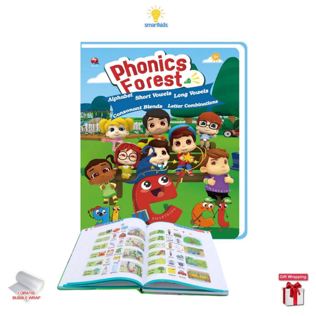 Jual Sound Book Phonic Forest Bahasa Inggris Indonesia Buku Anak Suara ...