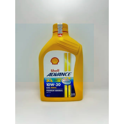 Jual OLI MOTOR SHELL ADVANCE AX5 10W-30 800ml 0.8L Oli Matic Shell Advance | Shopee Indonesia