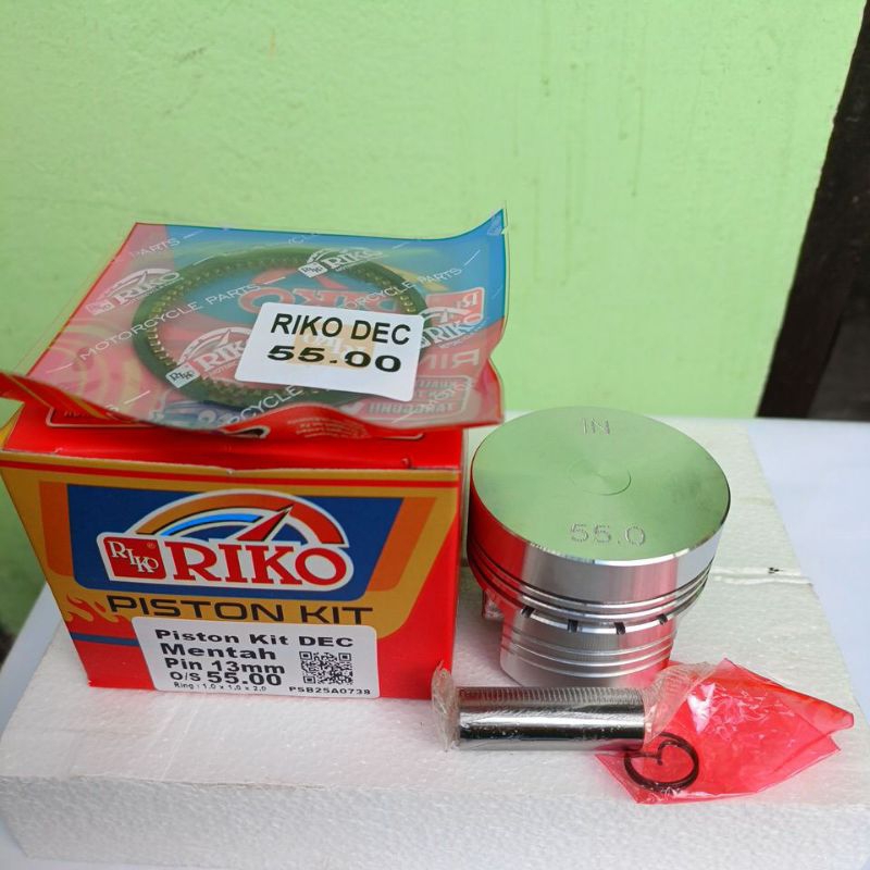 Jual RIKO PISTONKIT MENTAH PEN 13 OS 55.00 | Shopee Indonesia