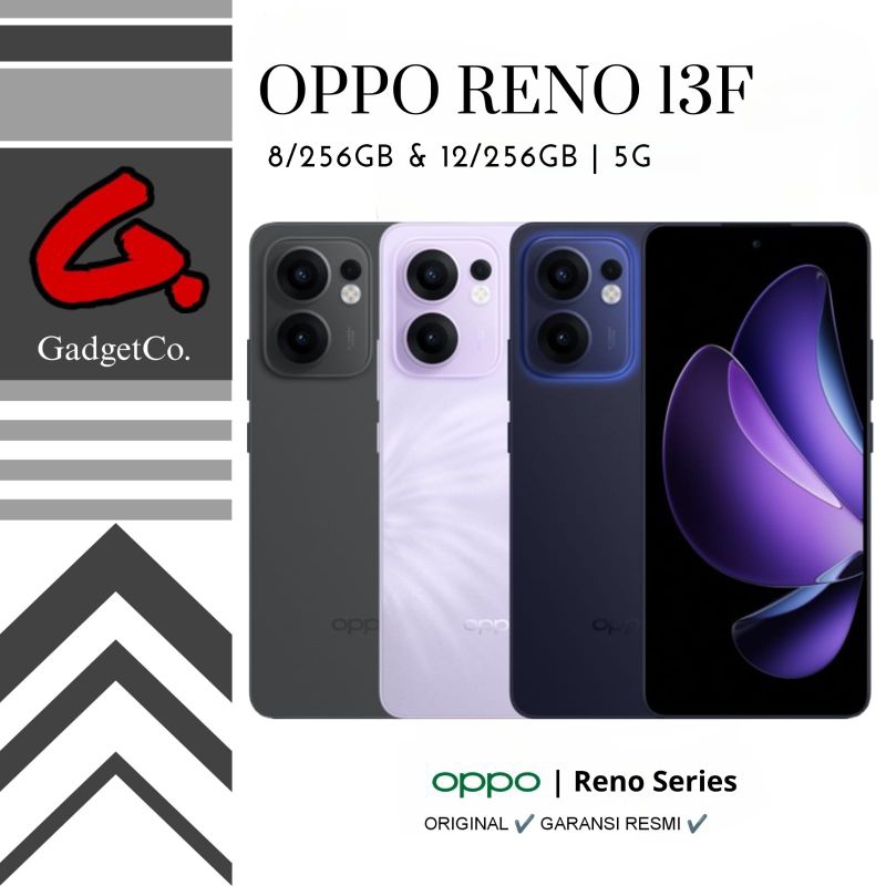 Jual Oppo Reno 13F 5G 8/256GB & 12/256GB Garansi Resmi | Shopee Indonesia