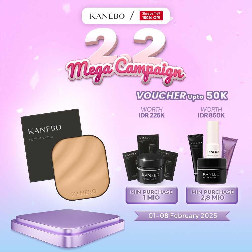 Jual KANEBO Melty Feel Wear Compact Powder 11gr (Case NOT Included ...