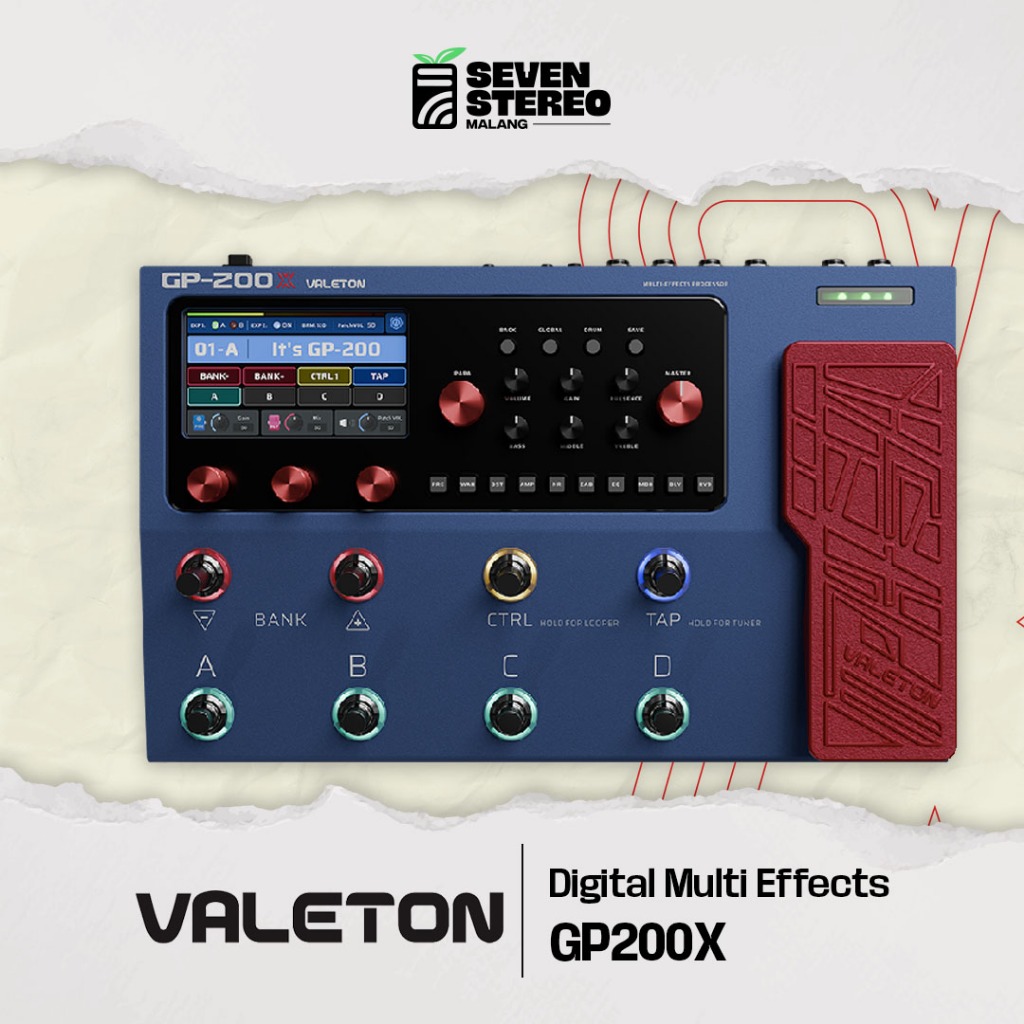 Jual Valeton GP200X GP 200X GP200 X Multi Effect FX Processor Limited ...