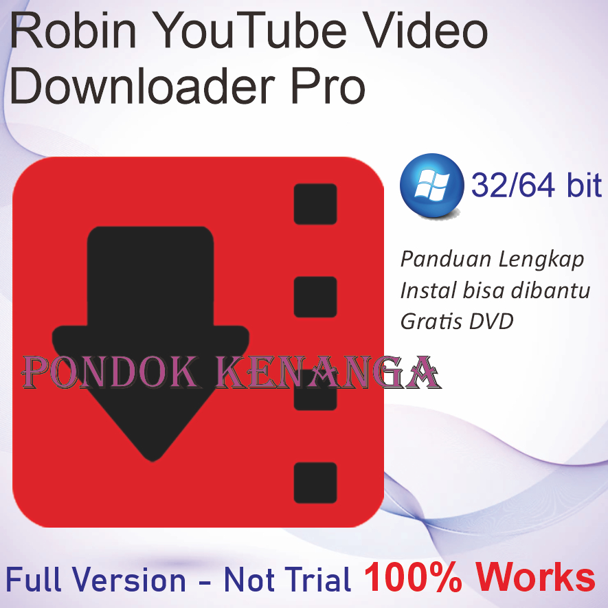 Jual Robin YouTube Video Downloader 6.11.7 - Full Version, Lifetime ...