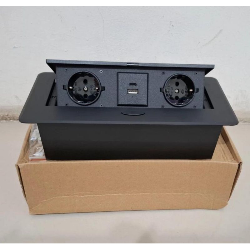 Jual STOP KONTAK 2 COLOKAN 1 USB 1 CASAN STOP KONTAK TERBARU STOP ...