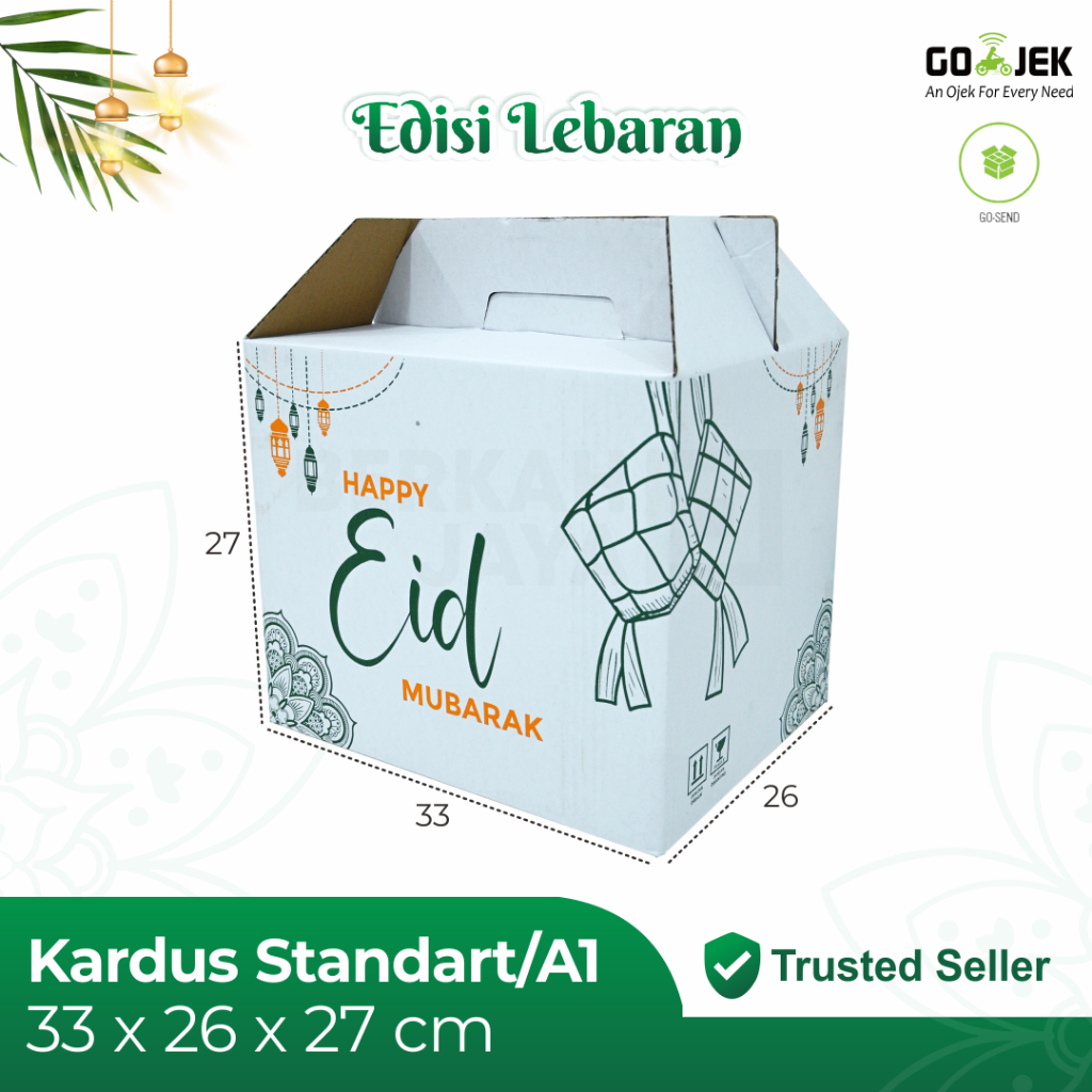 Jual PROMO Box Parcel 33x26x27 cm / Kardus Parcel Jinjing / Parcell ...