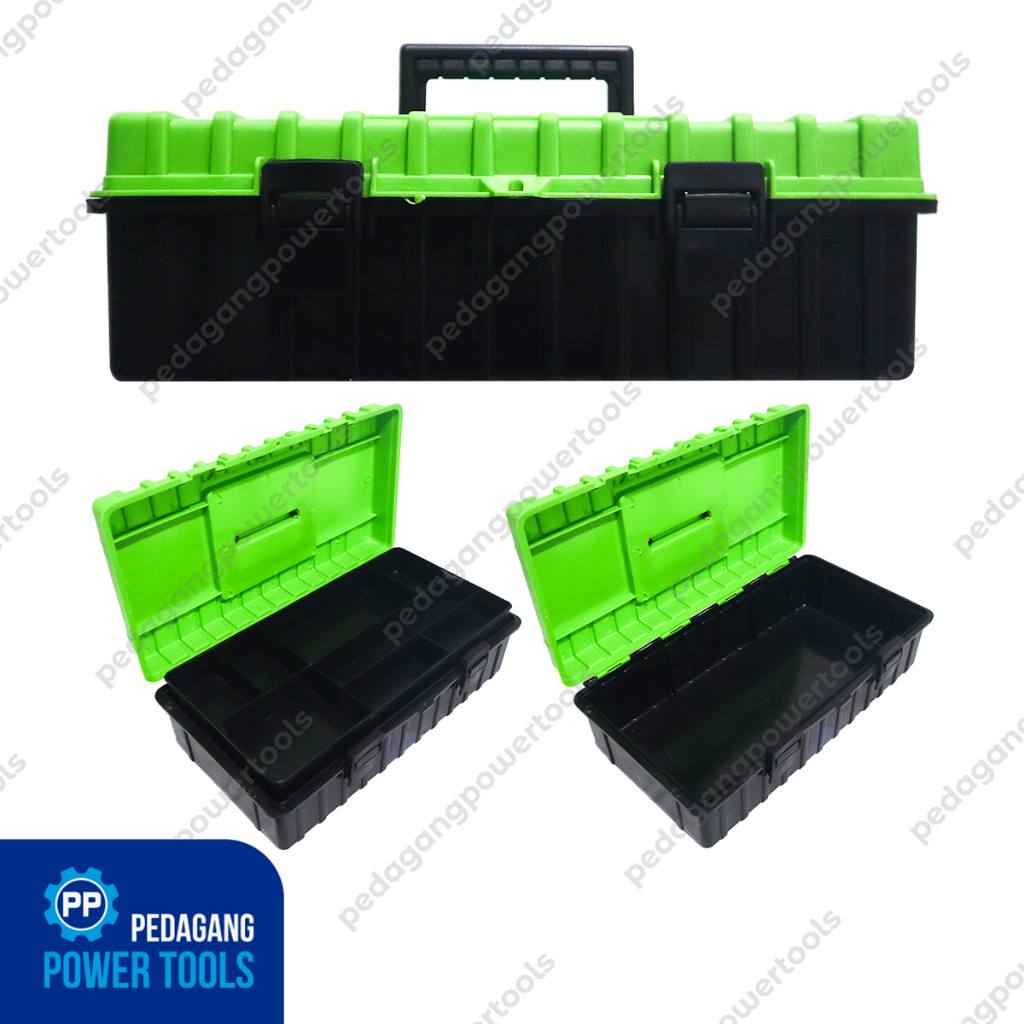 Jual Kenmaster K380 Tool Box Besar Kotak Penyimpanan - Hijau | Shopee ...